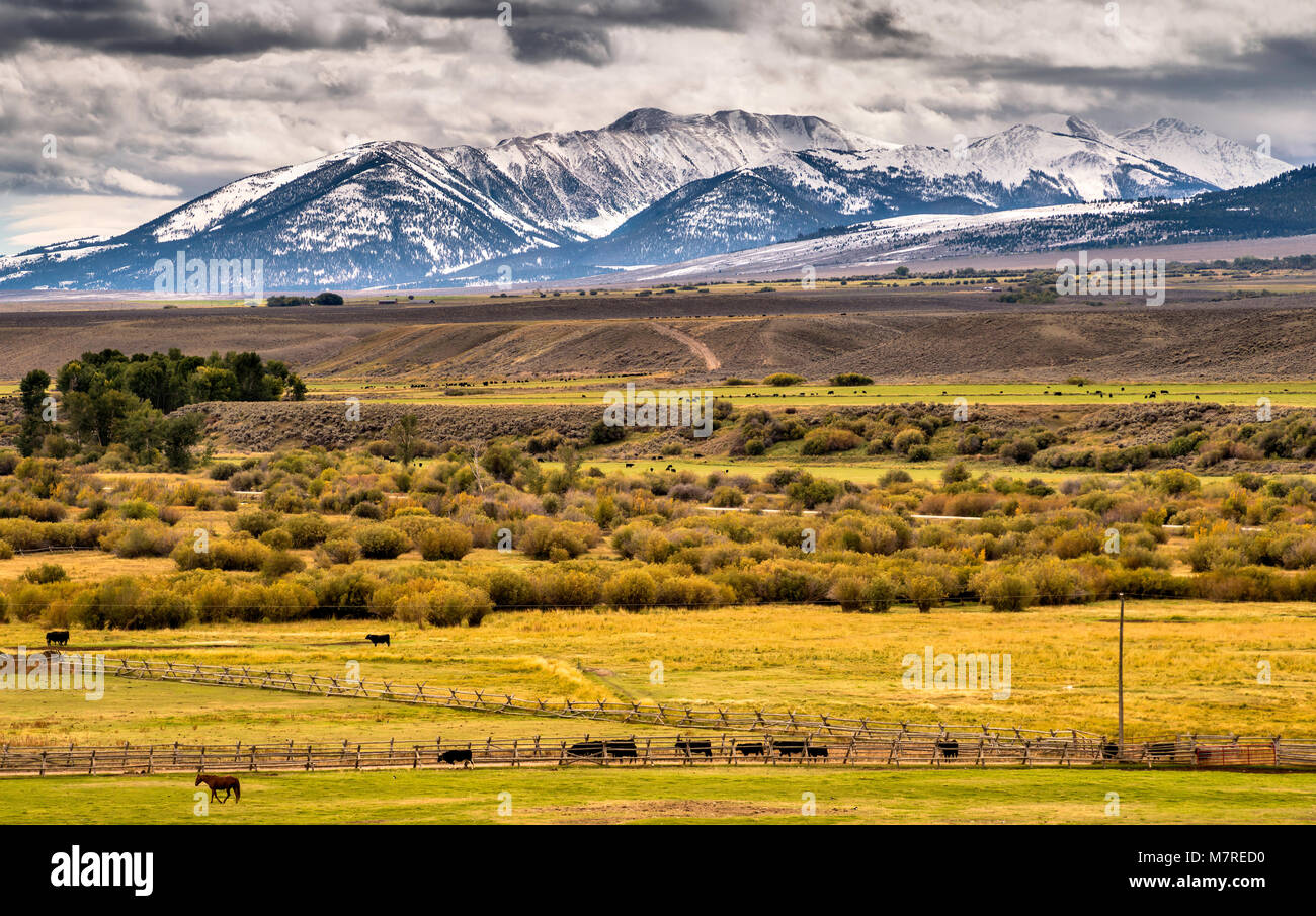 Lemhi valley Banque de photographies et d’images à haute résolution - Alamy