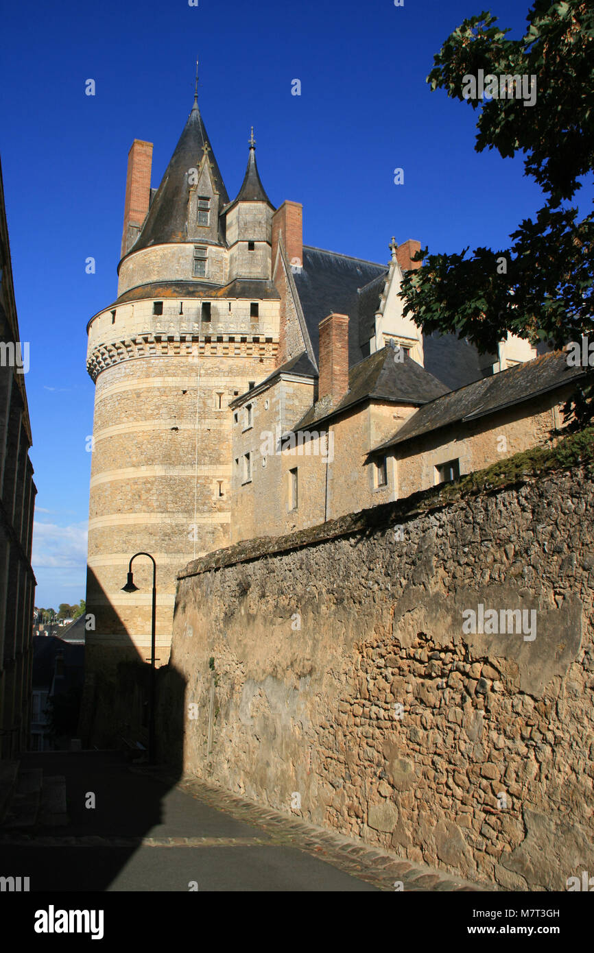 Le château de Durtal (France Photo Stock - Alamy
