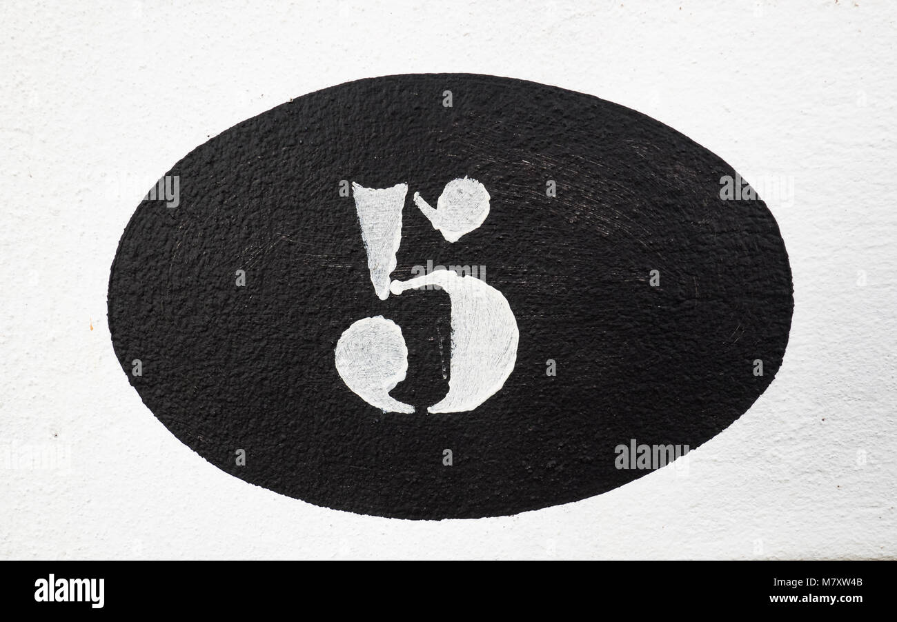 Number five Banque de photographies et d’images à haute résolution - Alamy