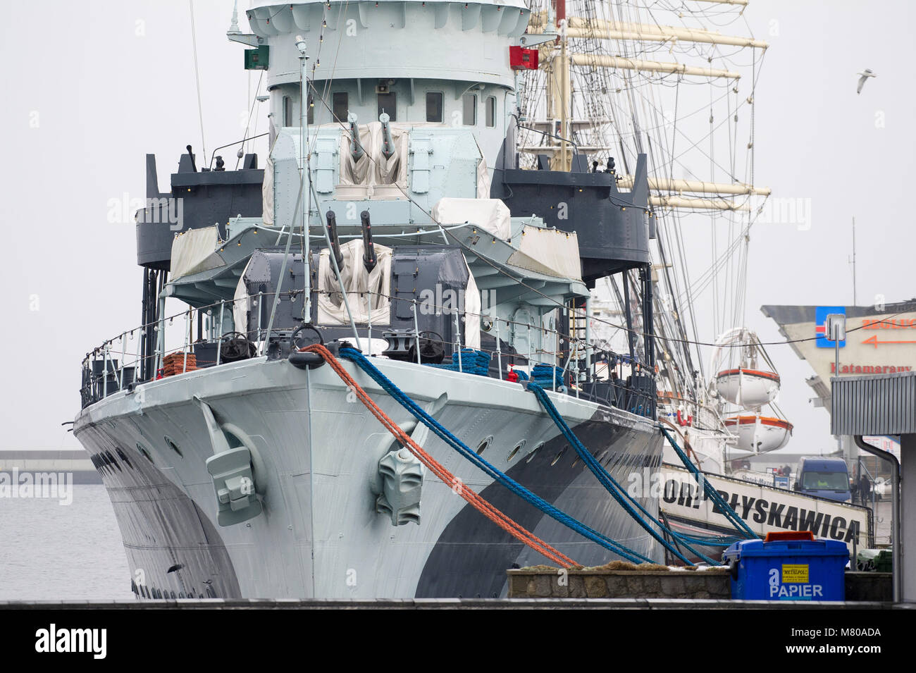 Museum Ship ORP Blyskawica est un destroyer de classe Grom qui a servi ...