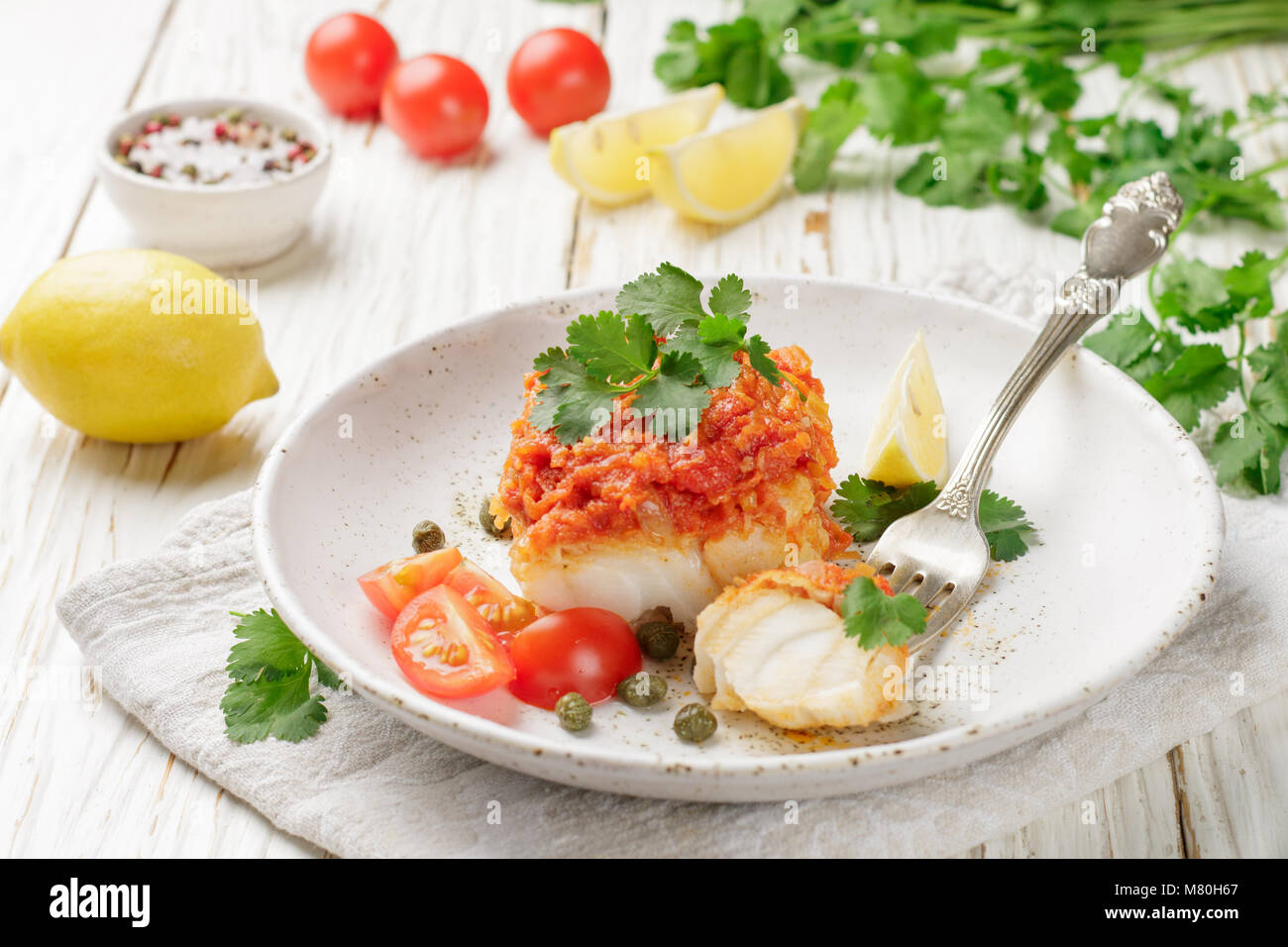 Filet De Merlu Banque d'image et photos - Alamy