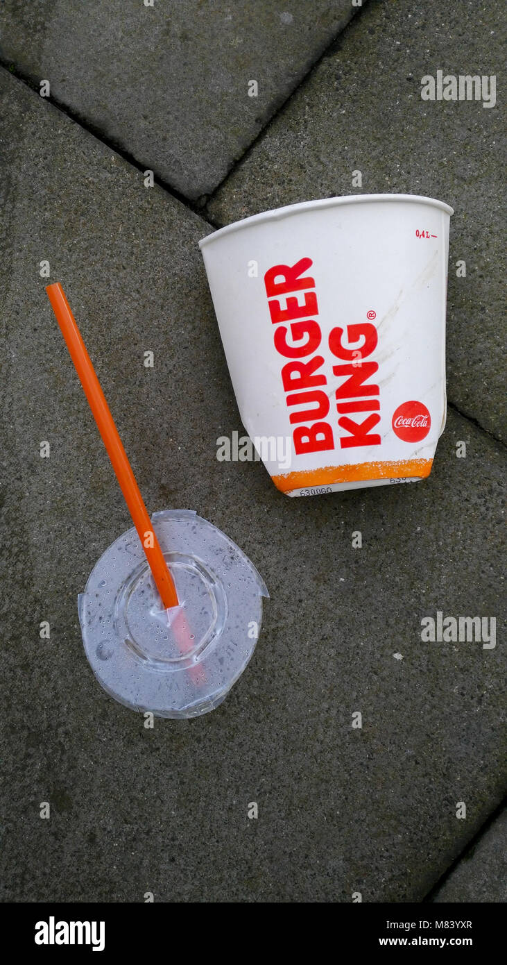 Burger king cup Banque de photographies et d’images à haute résolution ...