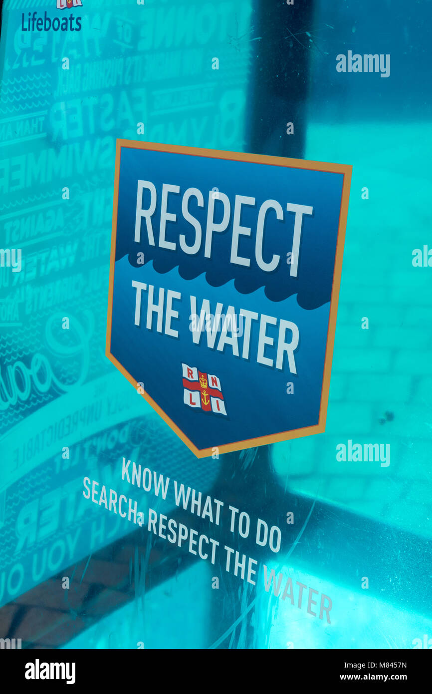 Respect the water Banque de photographies et d’images à haute ...