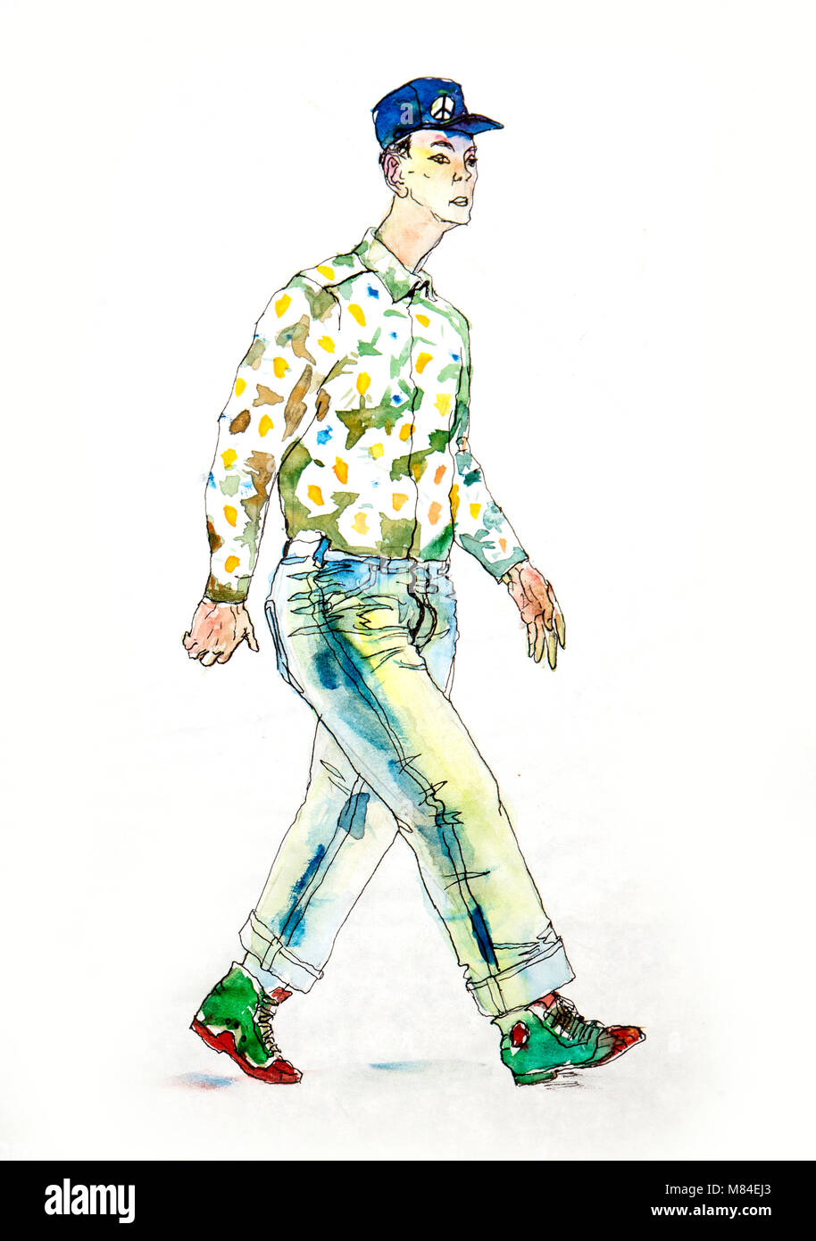 Dessin au crayon, croquis Photo Stock - Alamy