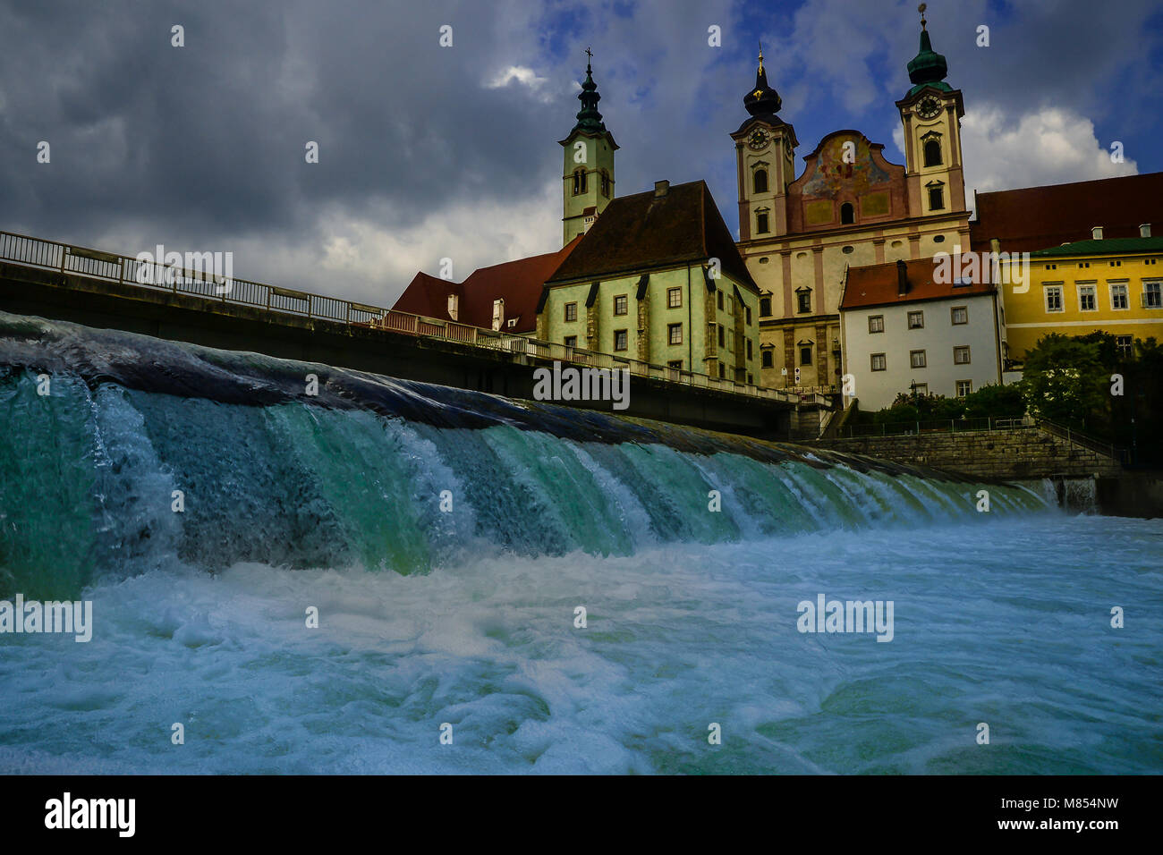 Steyr river Banque de photographies et d’images à haute résolution - Alamy