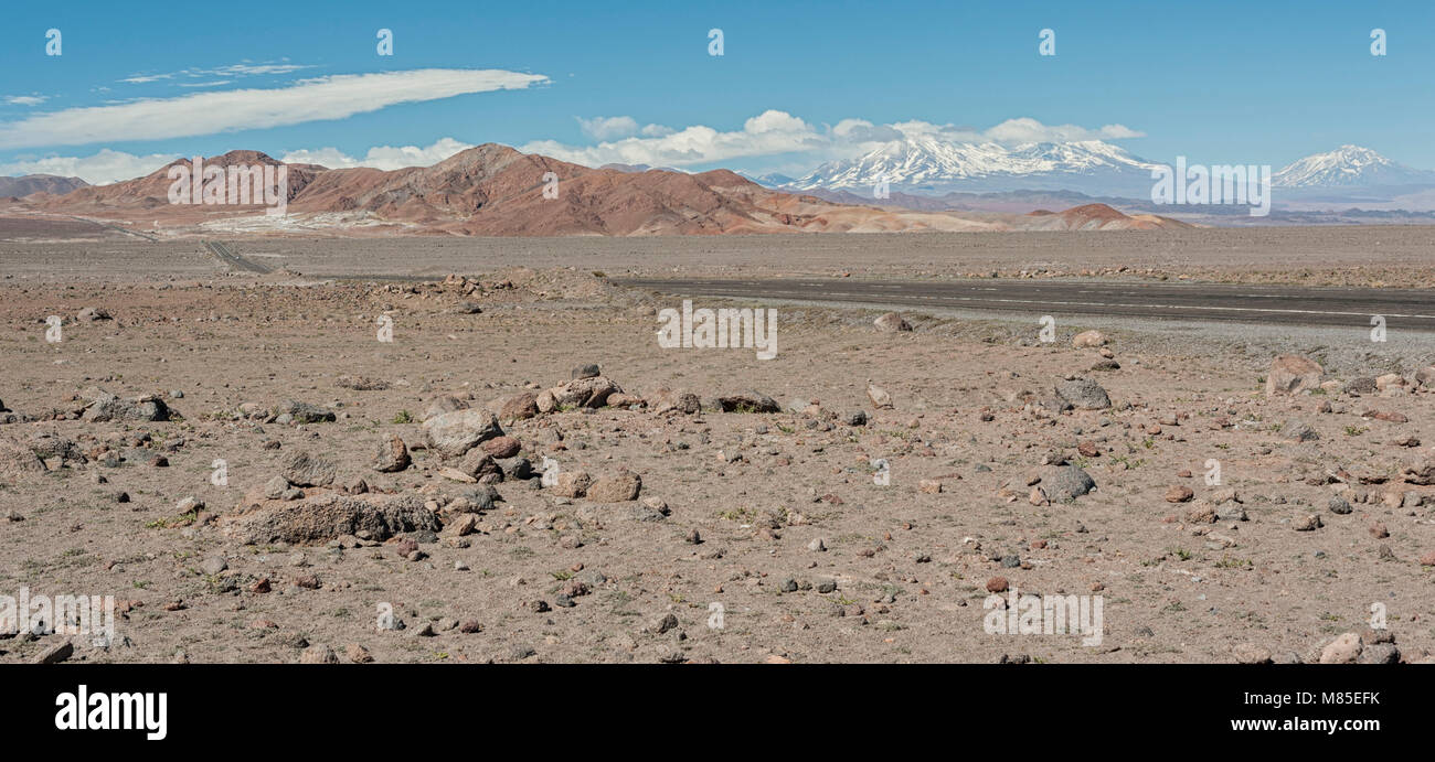 Tropique du Capricorne, le désert d'Atacama, Chili - Amérique du Sud ...