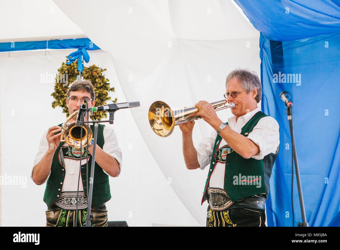 German singers folk music Banque de photographies et d’images à haute ...