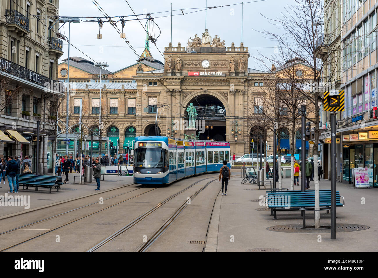 Tramway de zurich Banque de photographies et d’images à haute ...