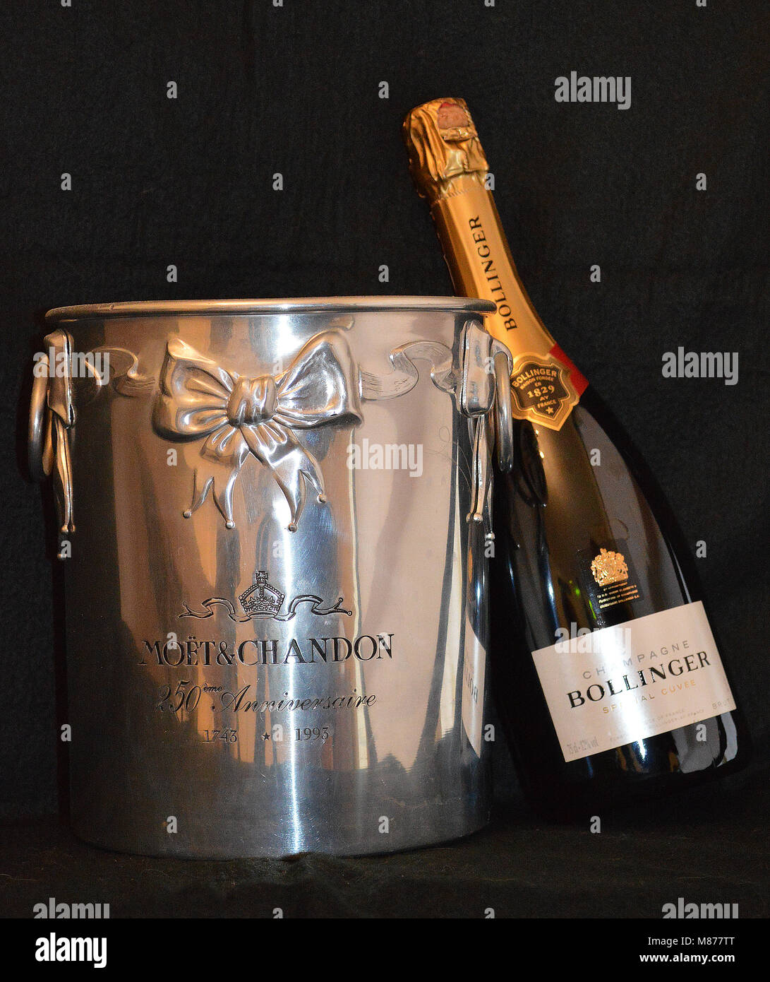 Champagne Bollinger Label Banque d'image et photos - Alamy