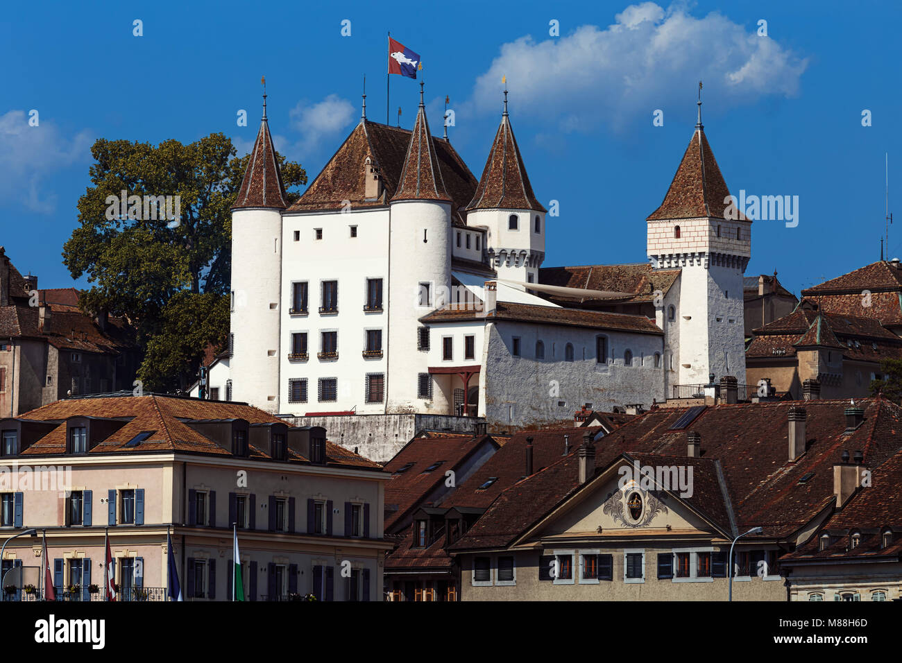Nyon chateau Banque de photographies et d’images à haute résolution - Alamy