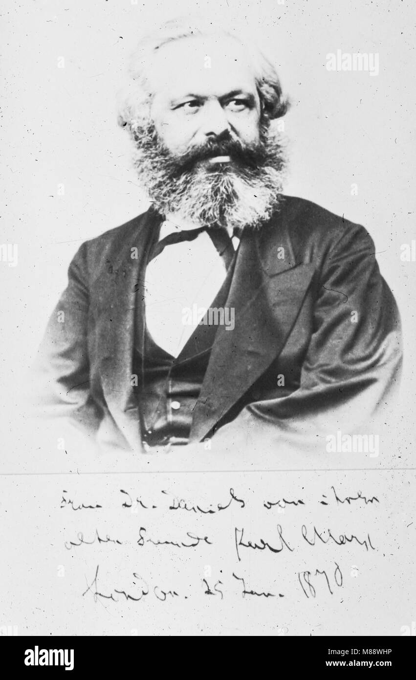 Portraits karl marx Banque de photographies et d’images à haute ...
