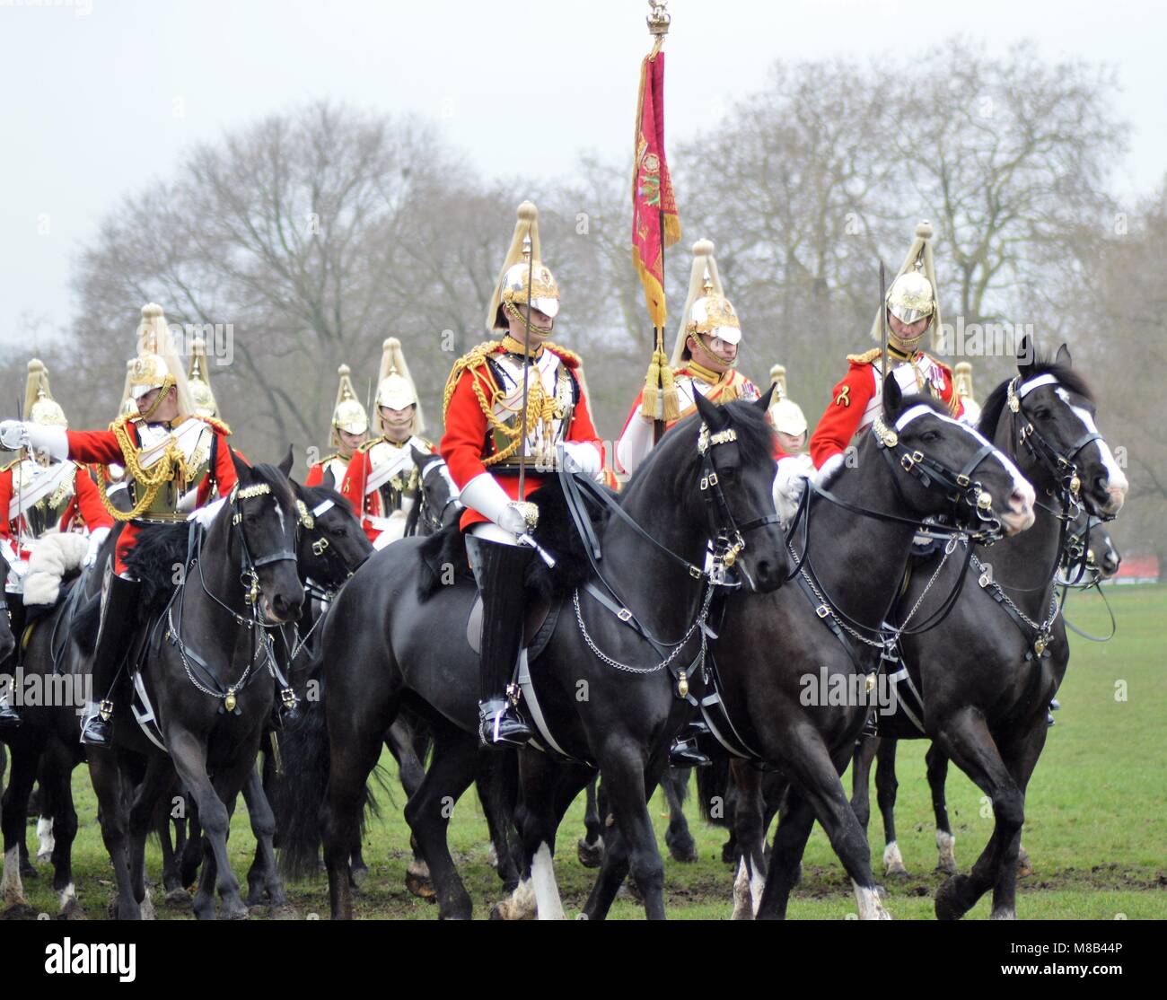 Le major Benjamin Bathurst, CBE, Commandant de la Division des ménages ...