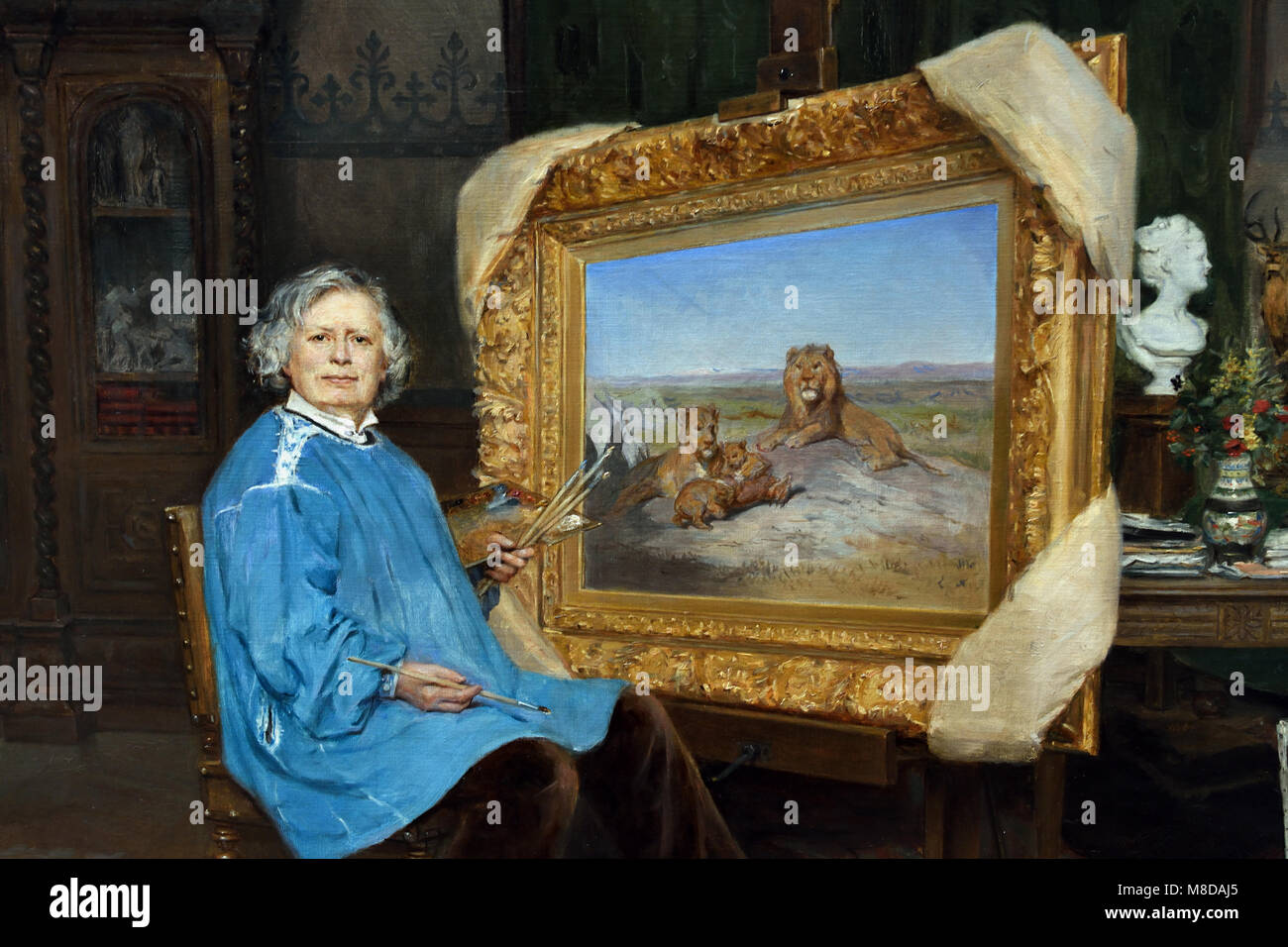 Rosa Bonheur dans son atelier 1893 George ACHILLE-FOULD, France ...