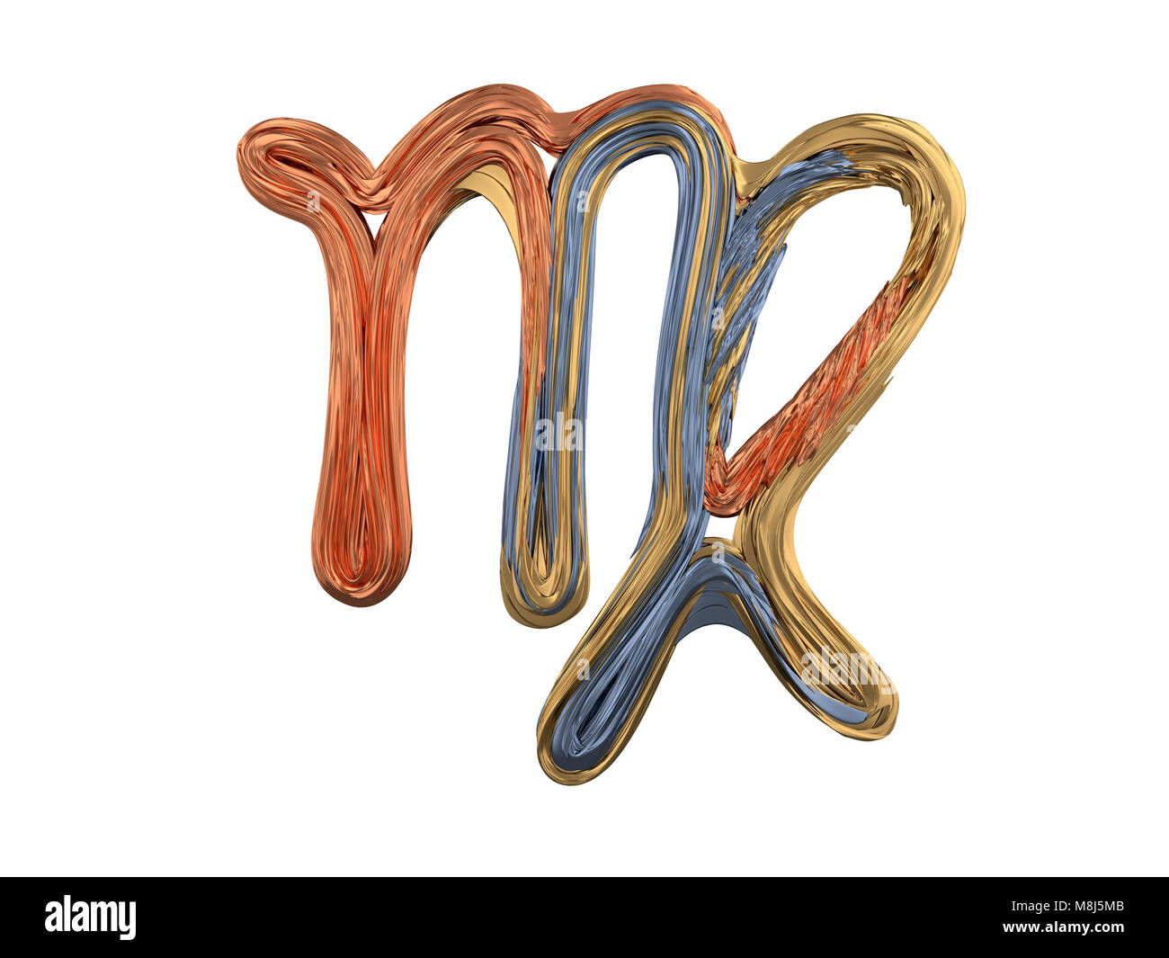 Virgo Zodiac Sign Banque d'image et photos - Alamy