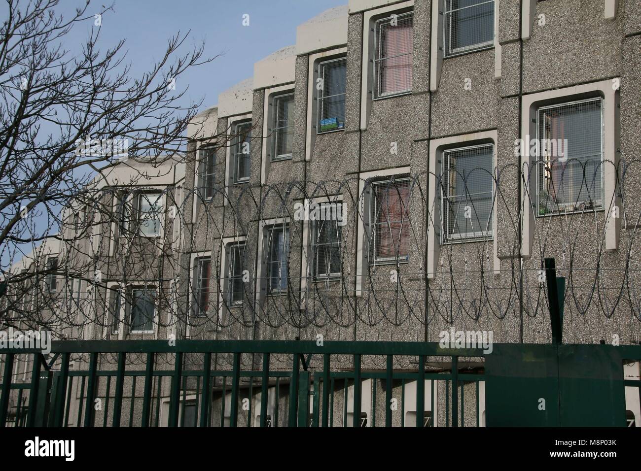 La prison de Plötzensee Berlin, Friedrich-Olbricht-Damm. Utilisation ...