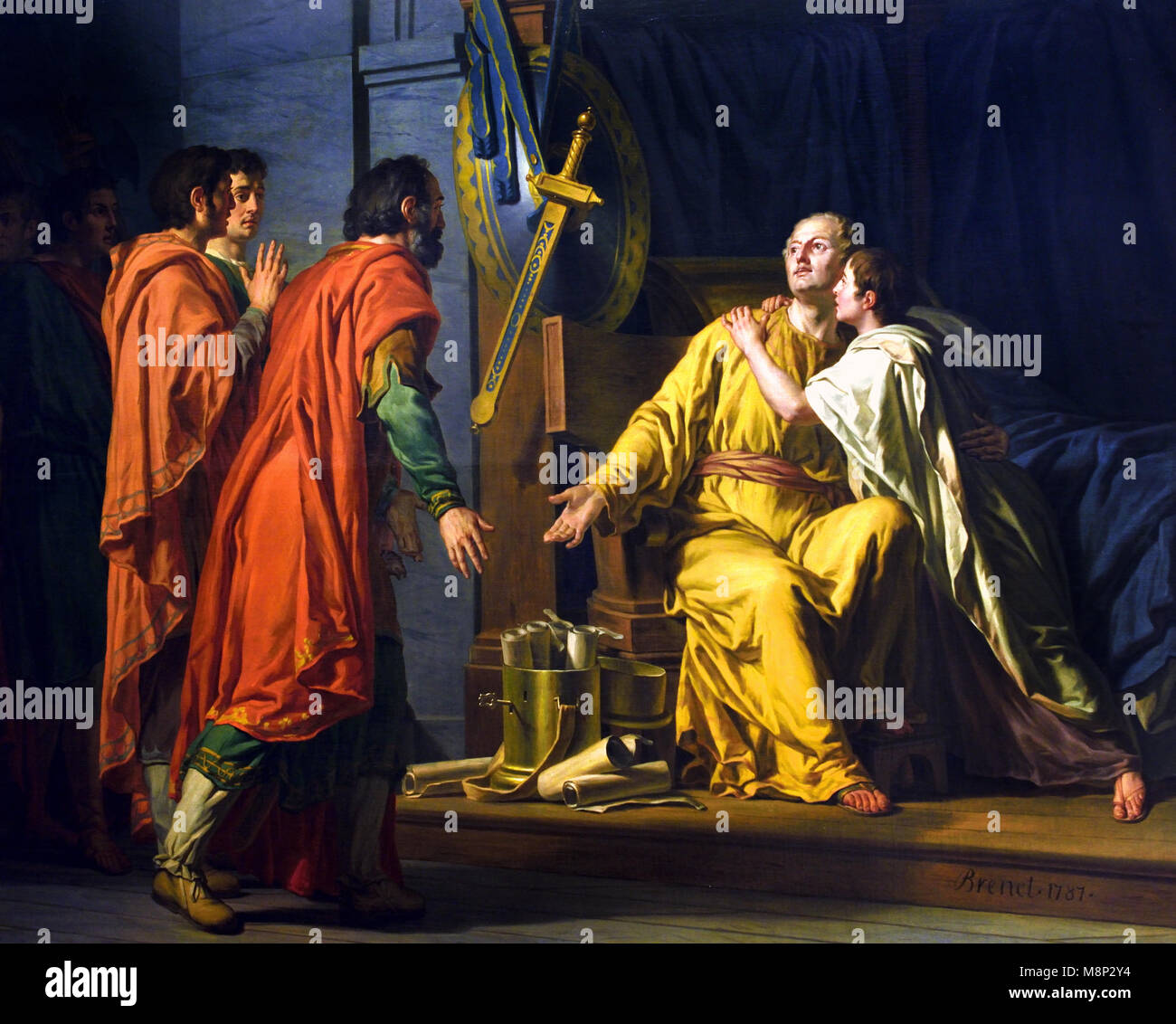 Le jeune fils Scipion rendu à son père par Antiochus - Le jeune Scipion ...