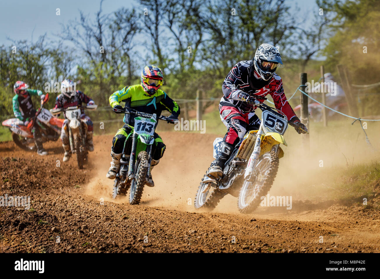 Moto cross Banque de photographies et d’images à haute résolution - Alamy