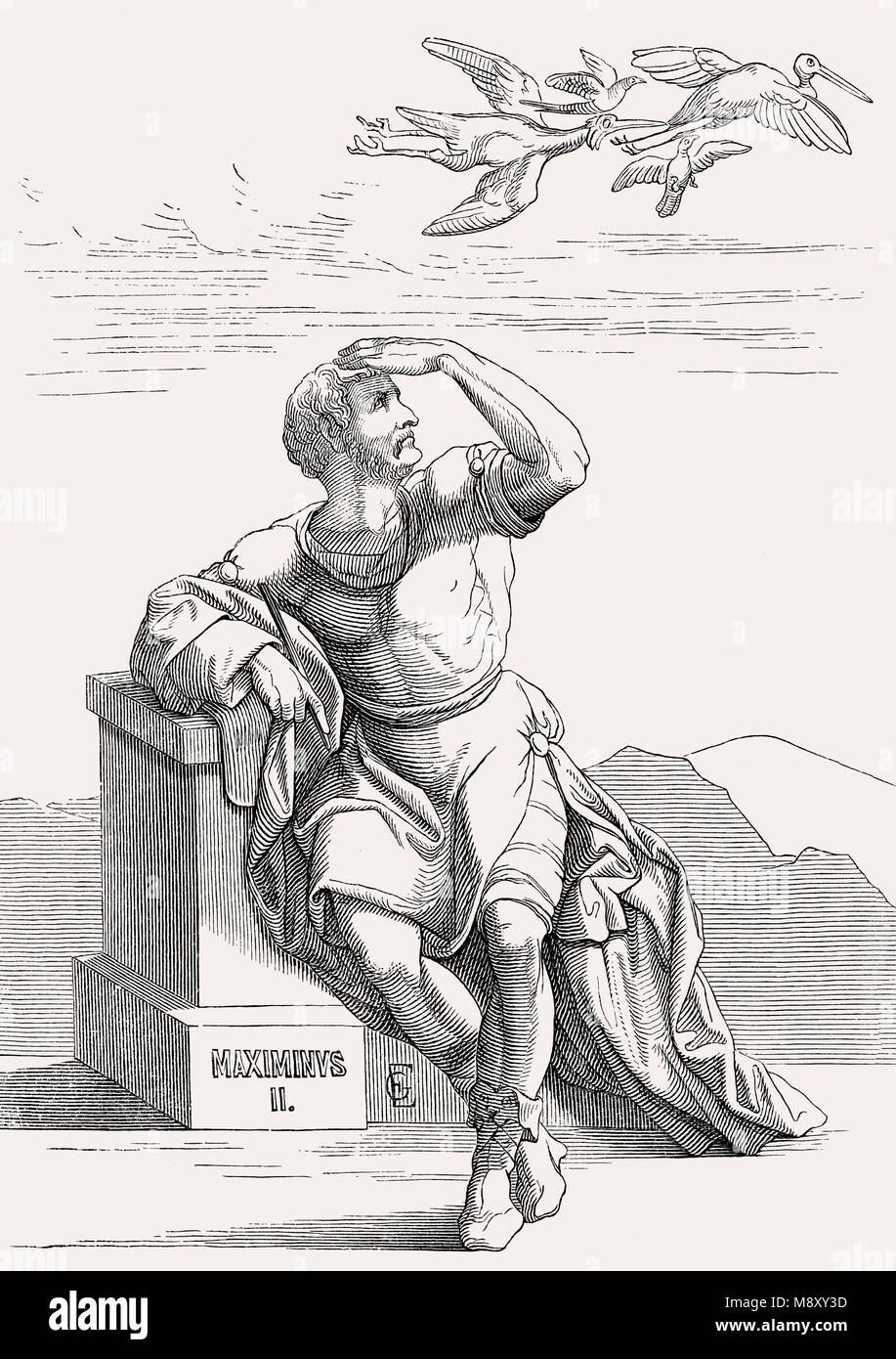 Emperor maximinus ii Banque de photographies et d’images à haute ...