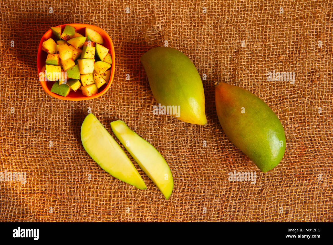 Totapuri mangoes Banque de photographies et d’images à haute résolution ...