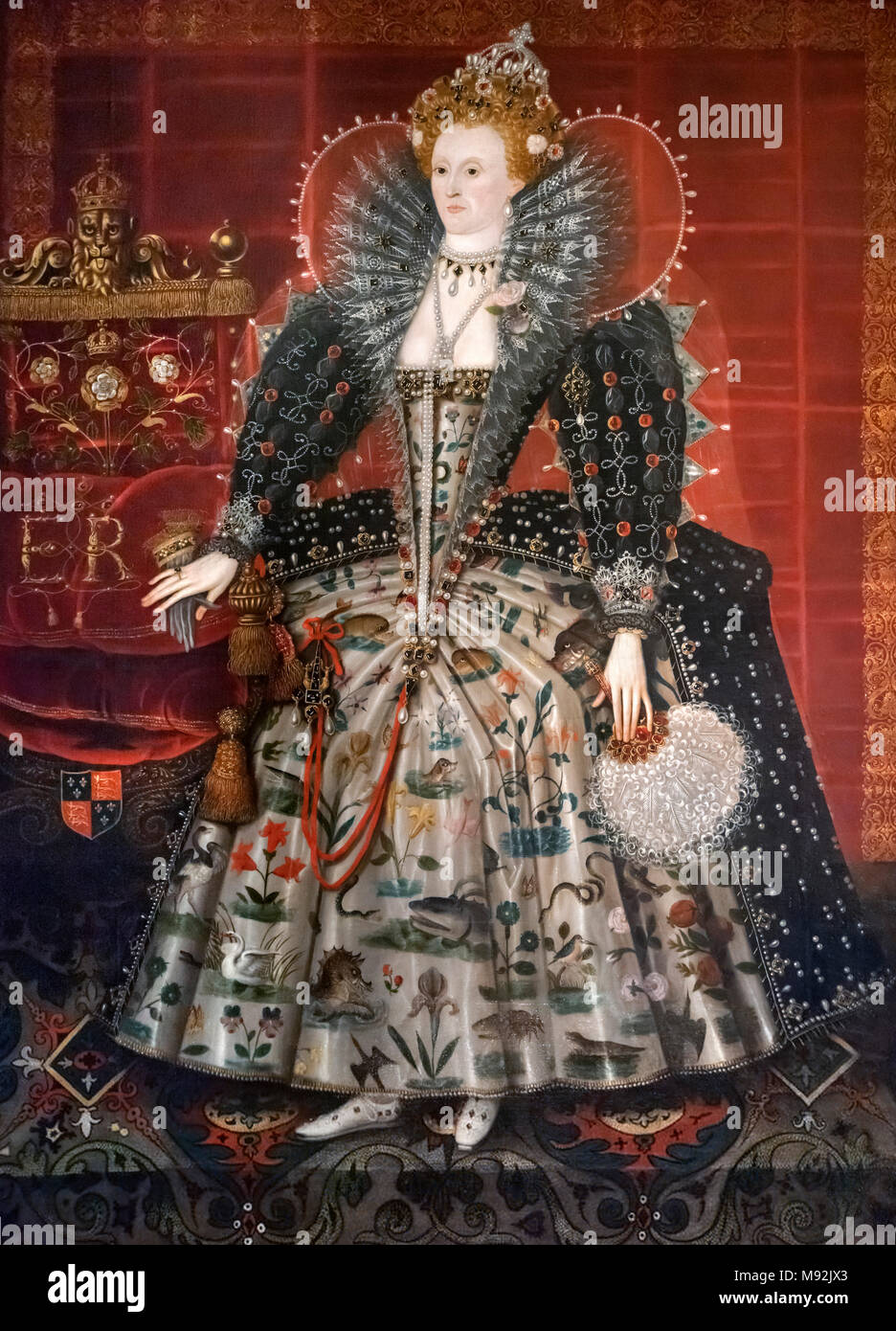 Reine elizabeth i portrait peinture Banque de photographies et d’images ...