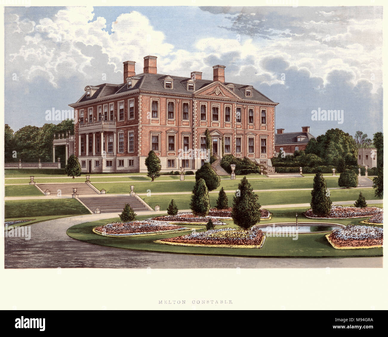 Melton constable hall Banque de photographies et d’images à haute ...