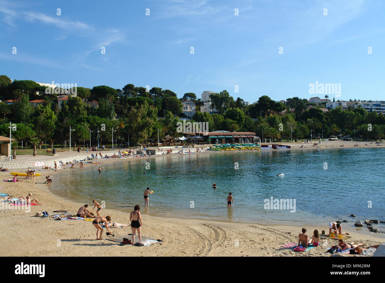 Plage du mourillon Banque de photographies et d’images à haute ...