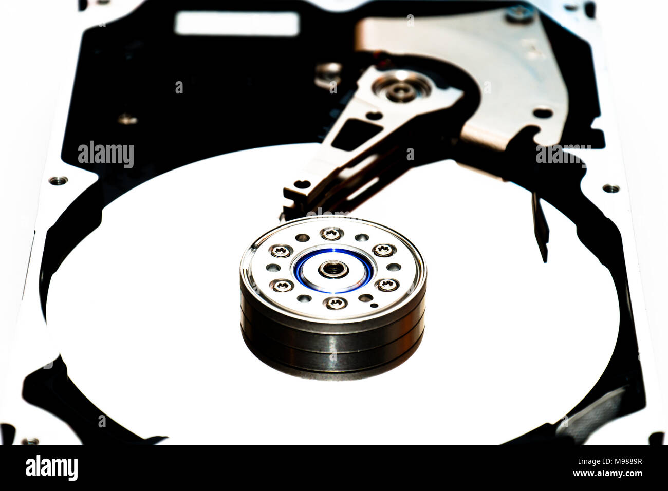 Hard disk noire et blanc Banque de photographies et d’images à haute ...