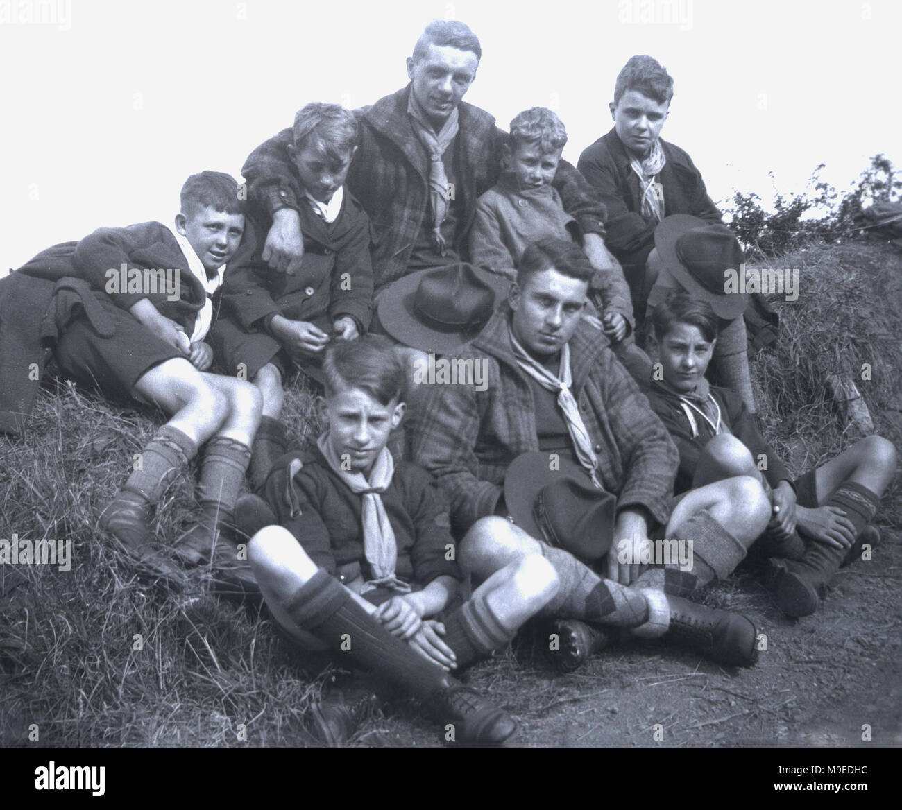 Scouts en uniforme Banque de photographies et d’images à haute ...