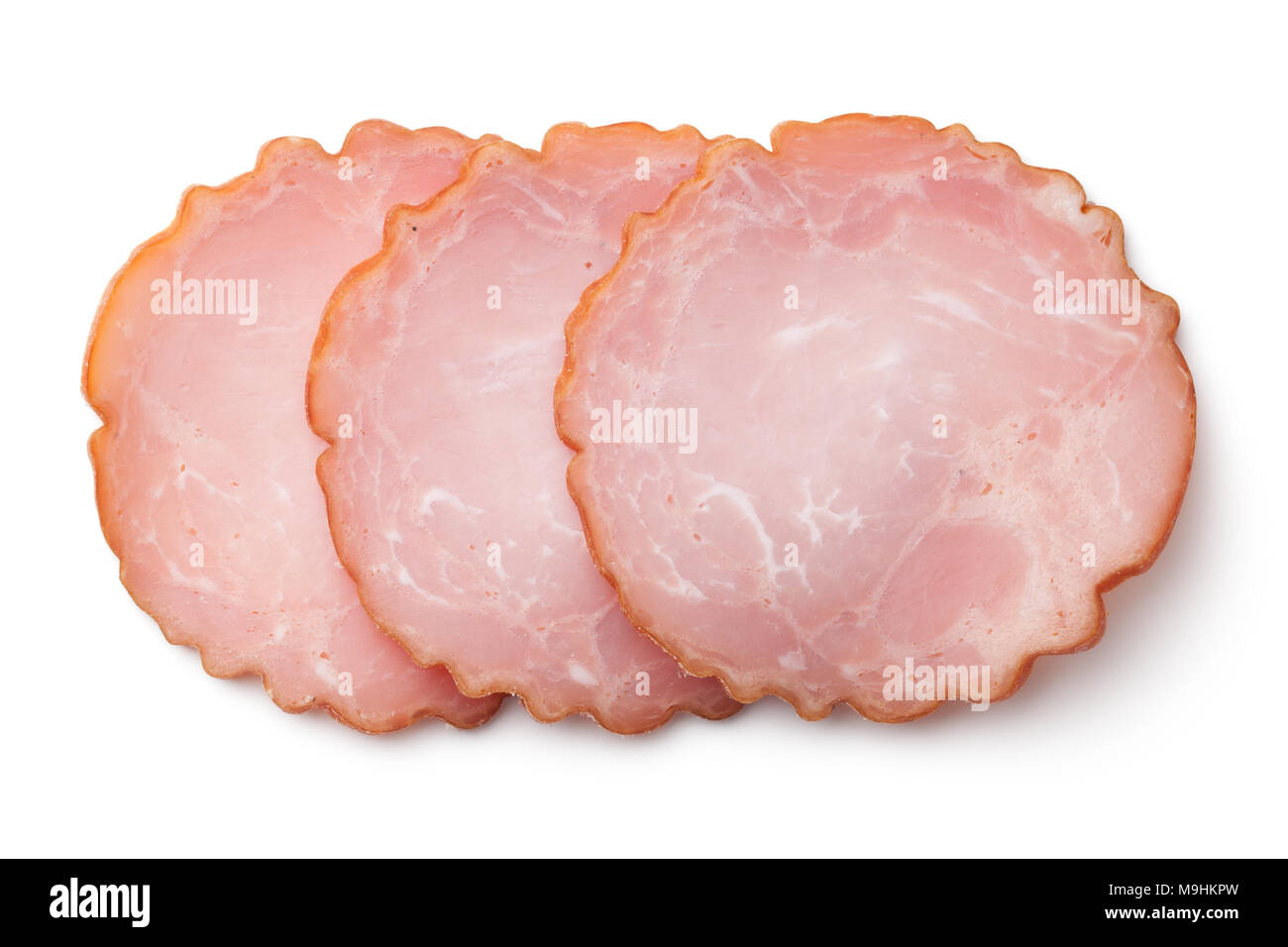Tranches de saucisse Banque de photographies et d’images à haute ...