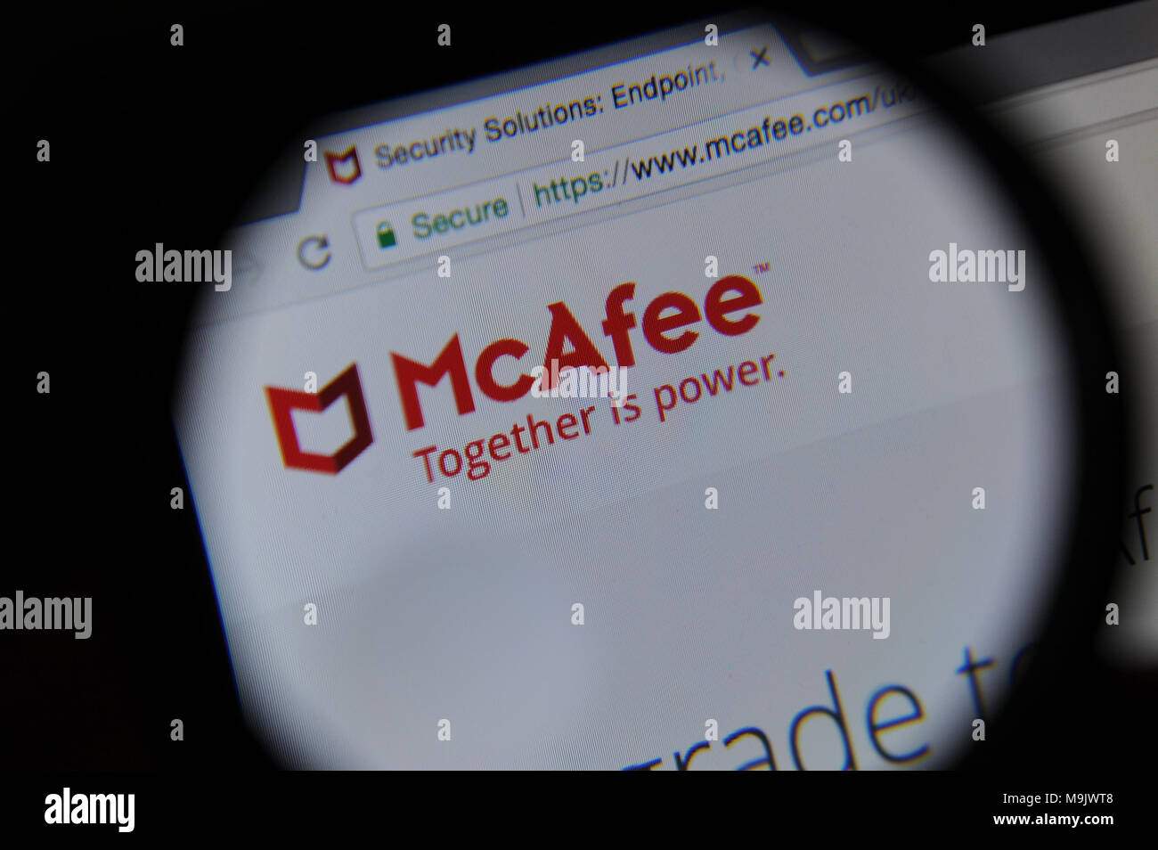 Logo mcafee Banque de photographies et d’images à haute résolution - Alamy