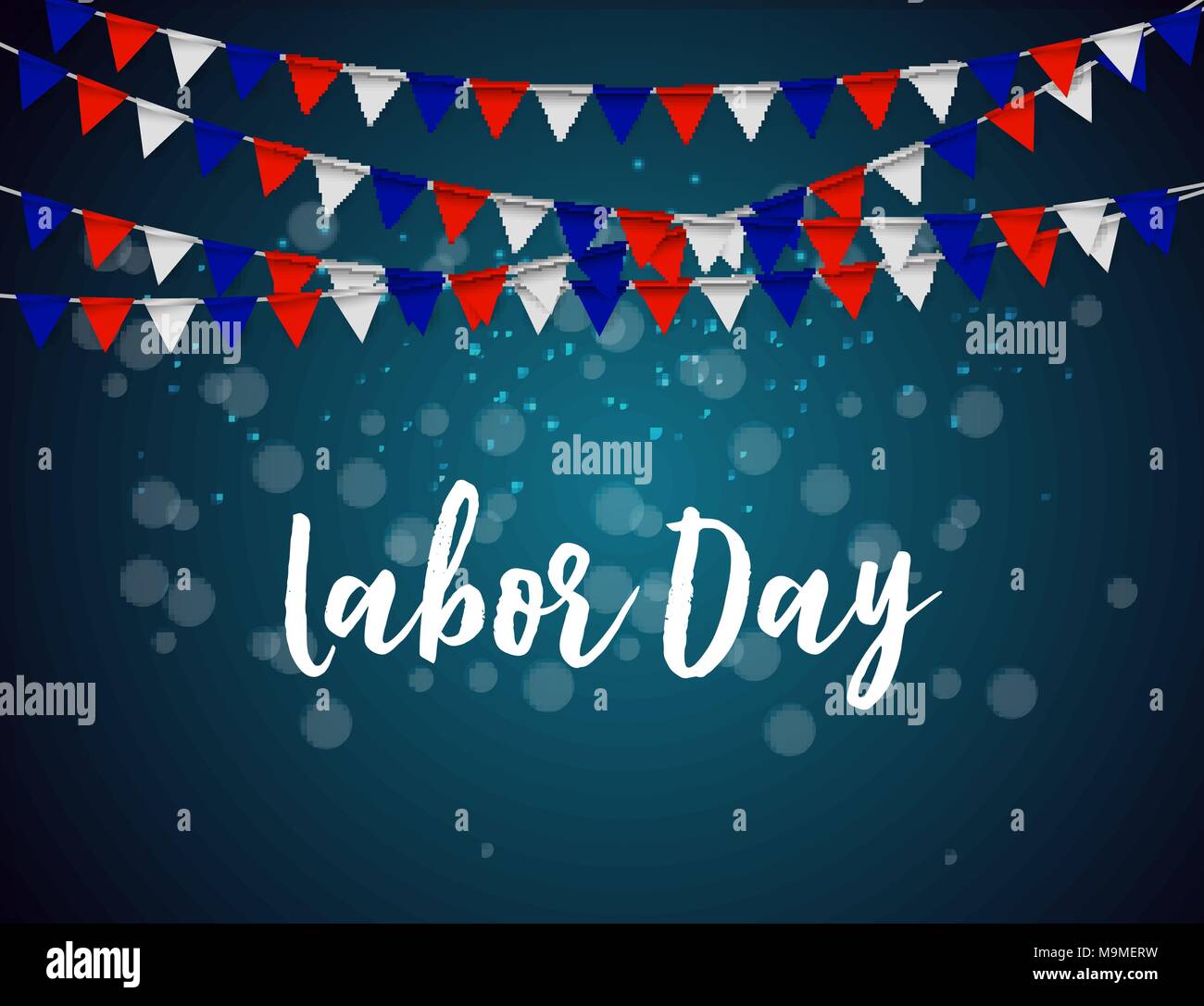 L'affiche de la Fête du travail en France. Vector Illustration Image ...