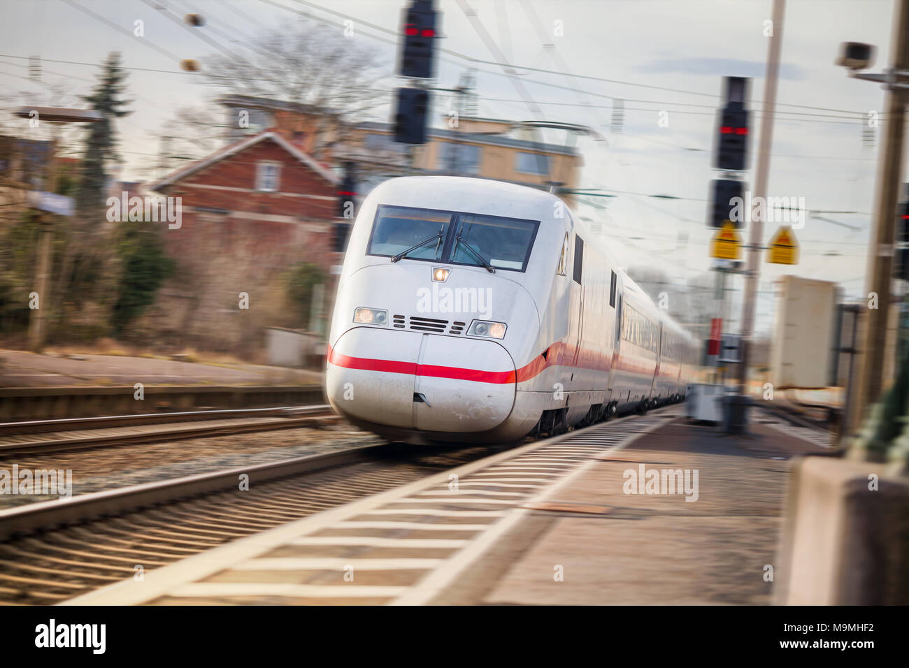 Train interurbain allemand Banque de photographies et d’images à haute résolution - Alamy