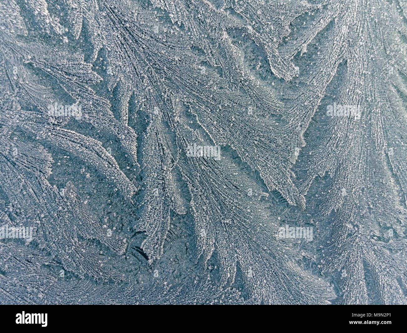 Frost pattern Banque de photographies et d’images à haute résolution ...