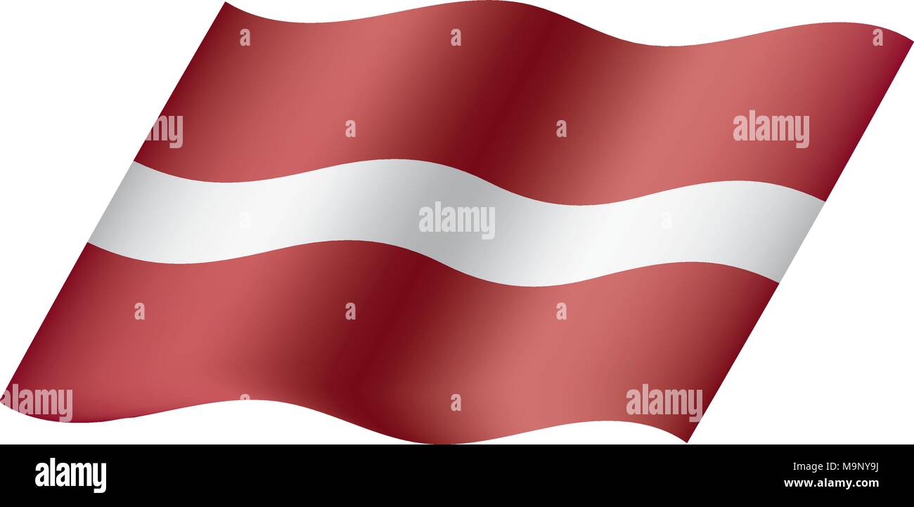 Drapeau lettonie Banque d'images vectorielles - Alamy