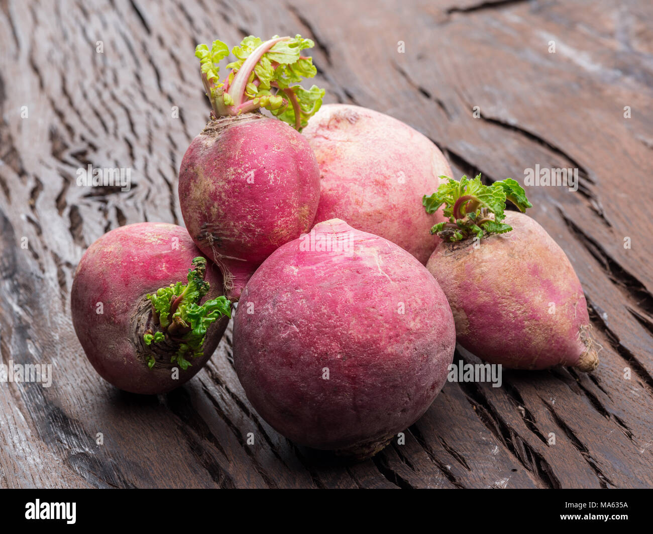 Racines pivotantes comestibles Banque de photographies et d’images à ...