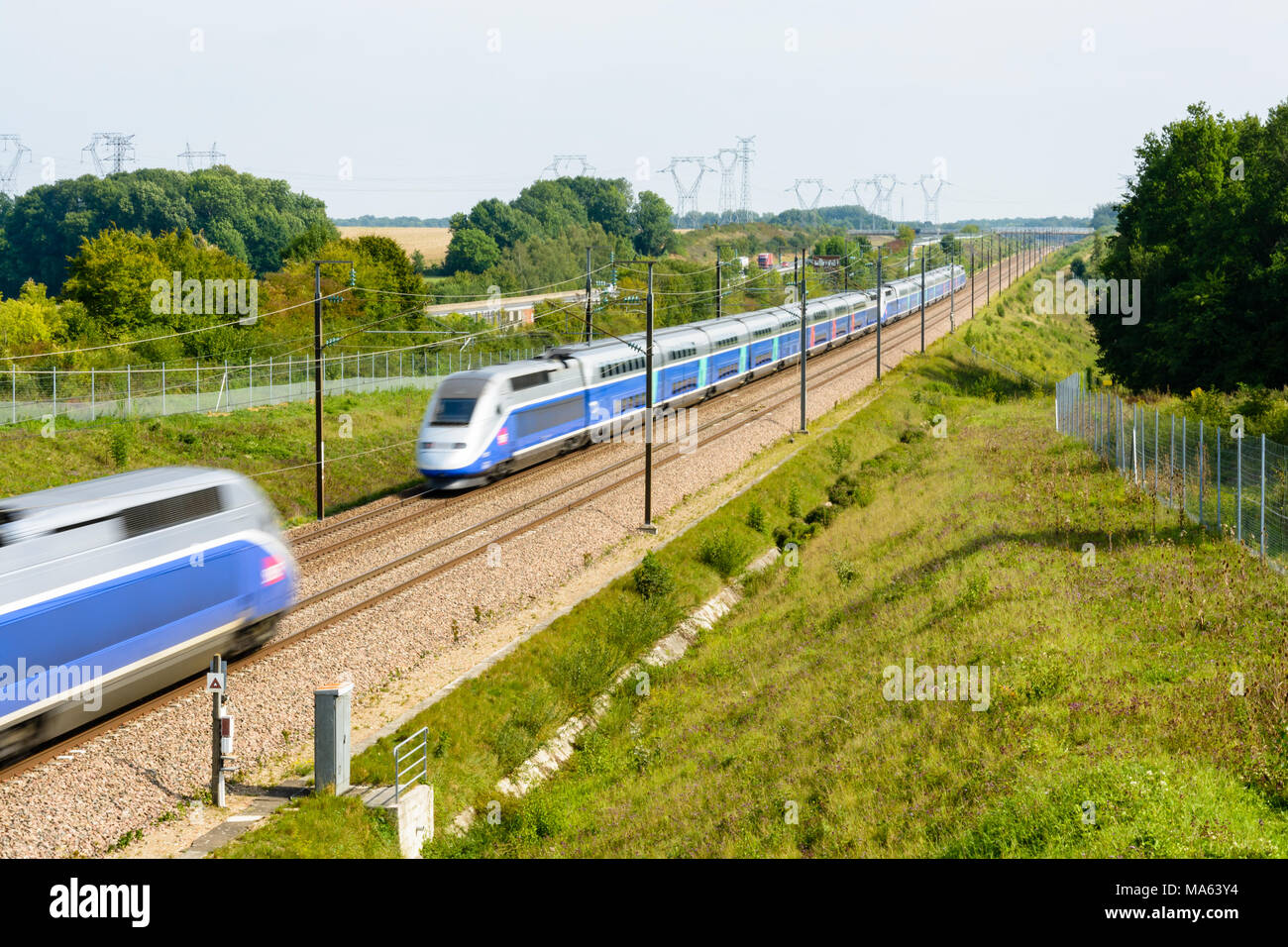 Sncf trains Banque de photographies et d’images à haute résolution - Alamy