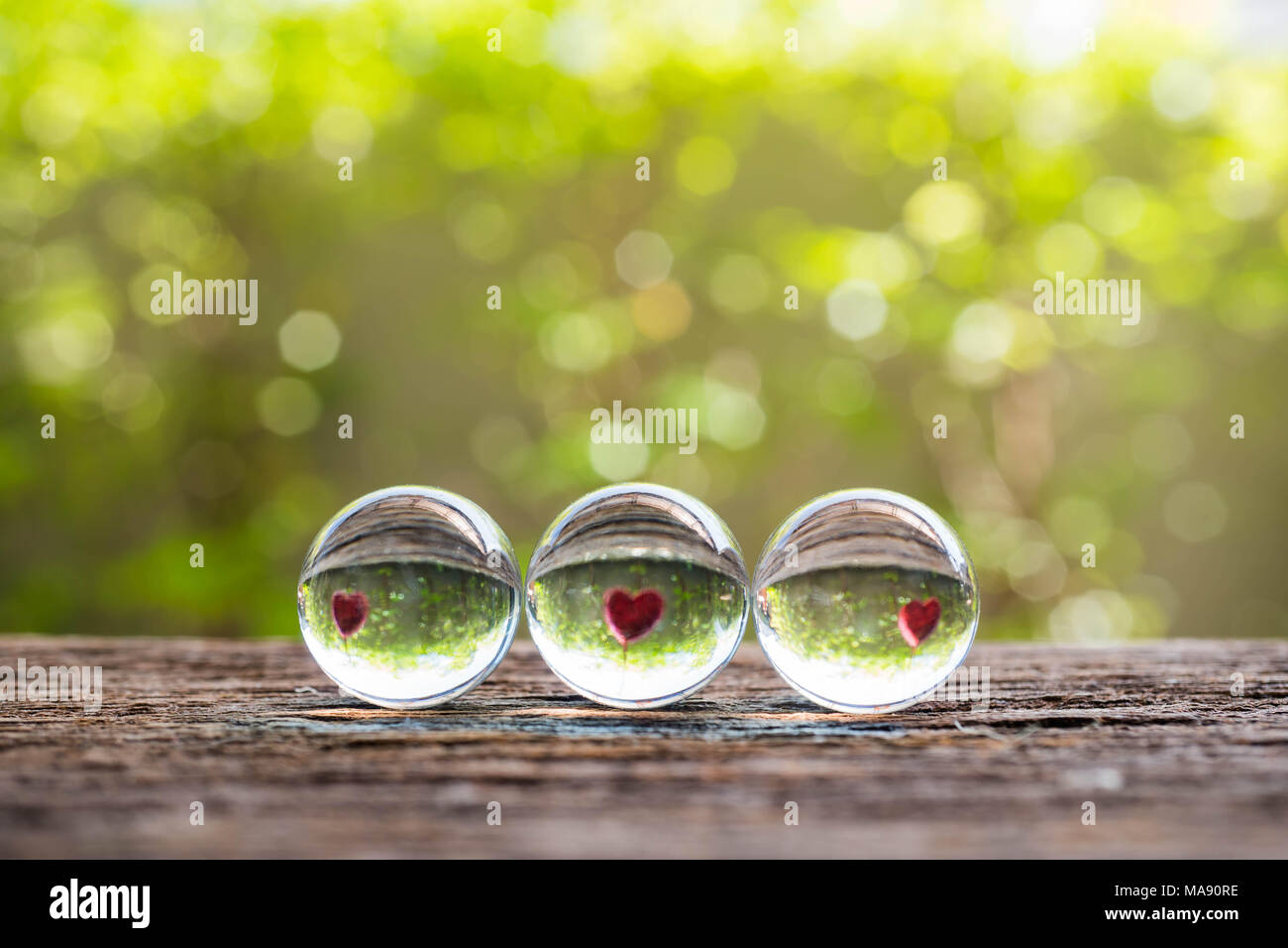 Reflet du coeur Banque de photographies et d’images à haute résolution ...