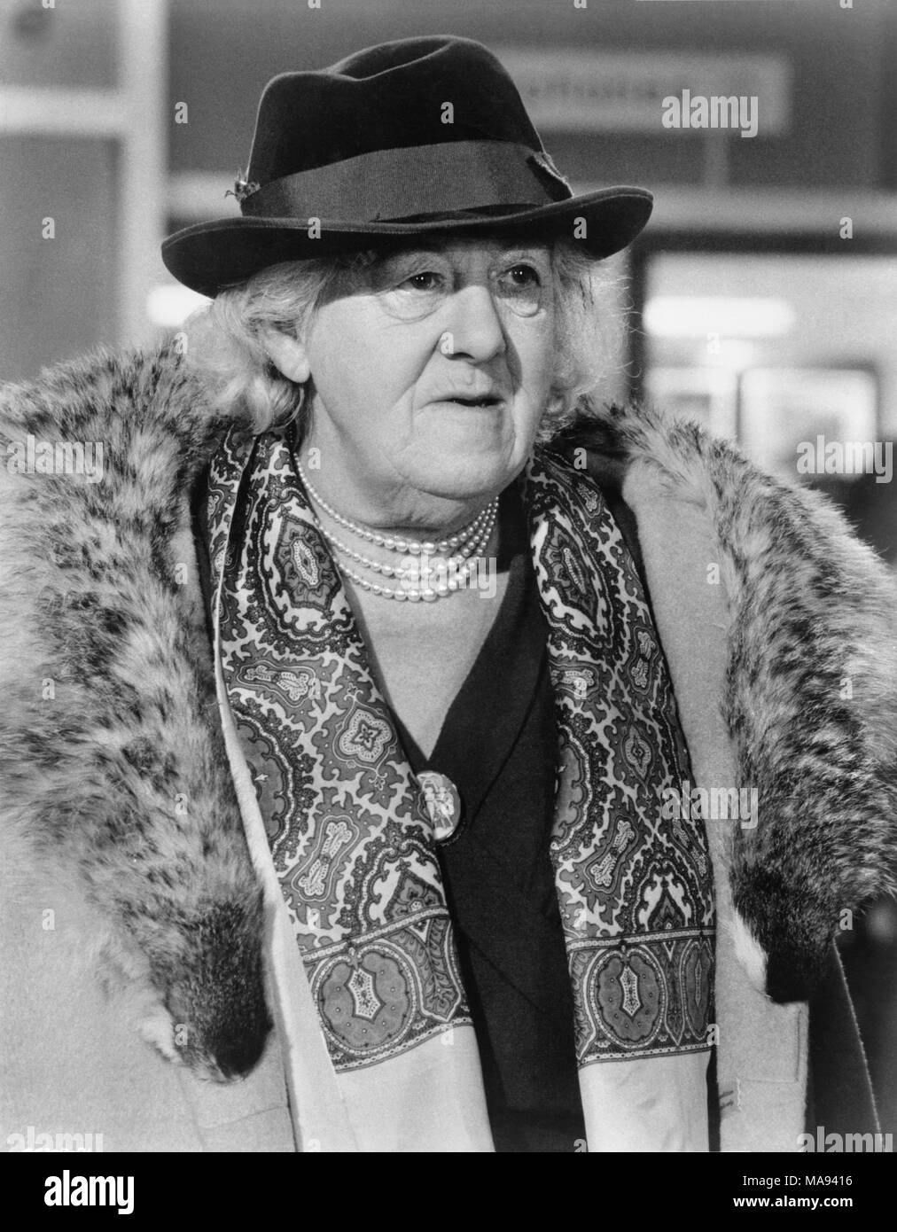 Margaret rutherford british actress Banque de photographies et d’images ...