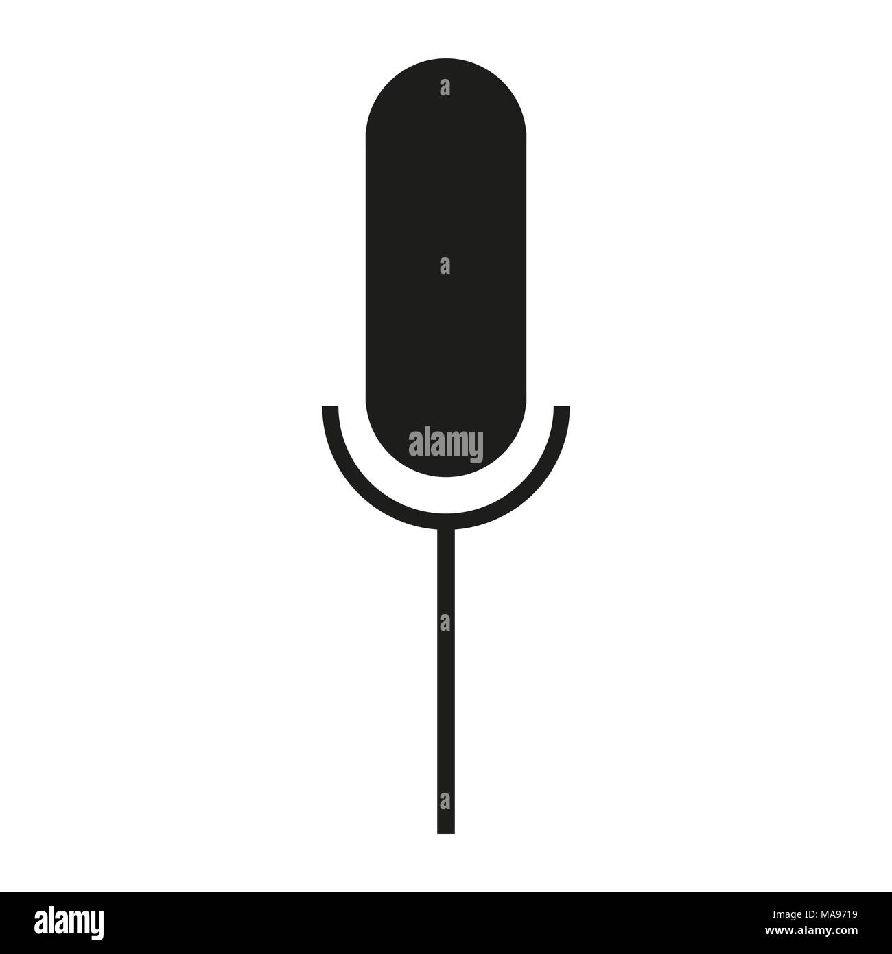 Symbole du microphone Banque de photographies et d’images à haute résolution - Alamy