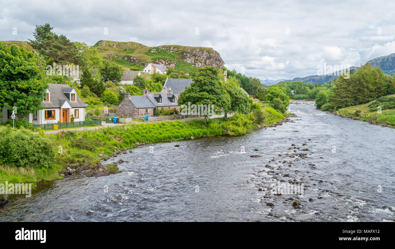 Village poolewe scotland Banque de photographies et d’images à haute ...