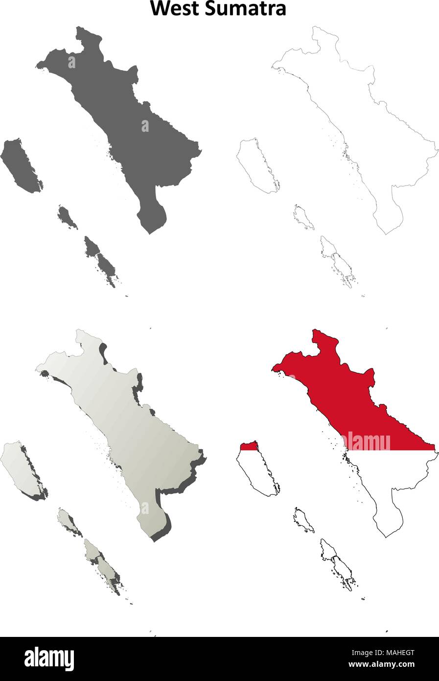 Sumatra map Banque de photographies et d’images à haute résolution - Alamy