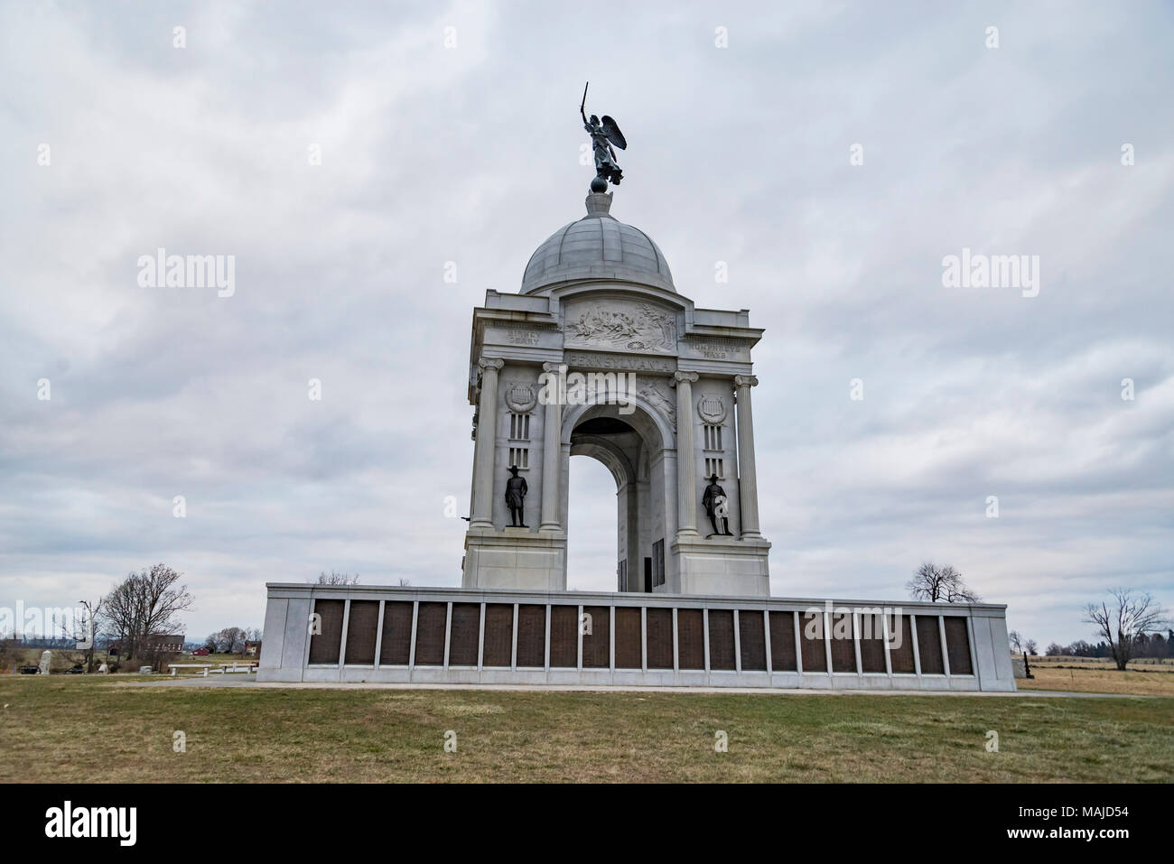 Gettysburg battlefield statue Banque de photographies et d’images à ...