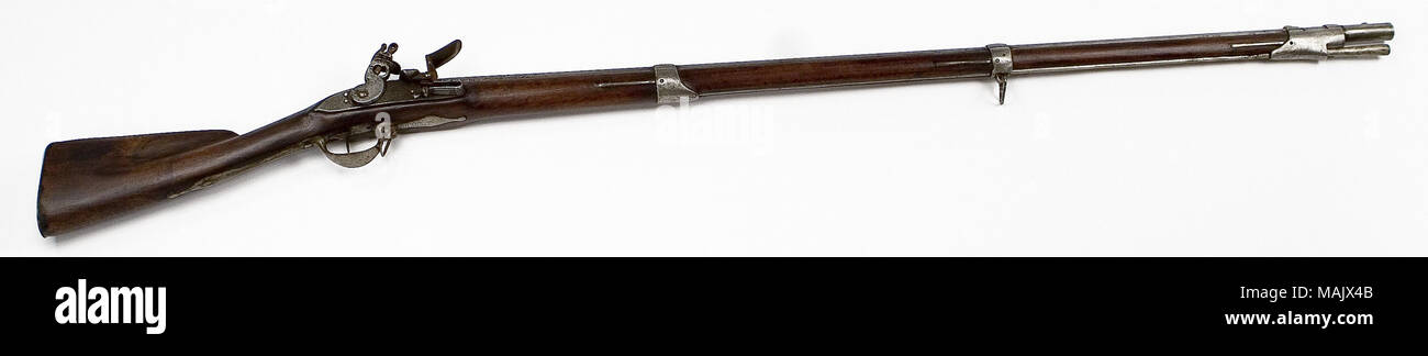Modèle français 1766 musket, communément appelé Charleville mousquet ...