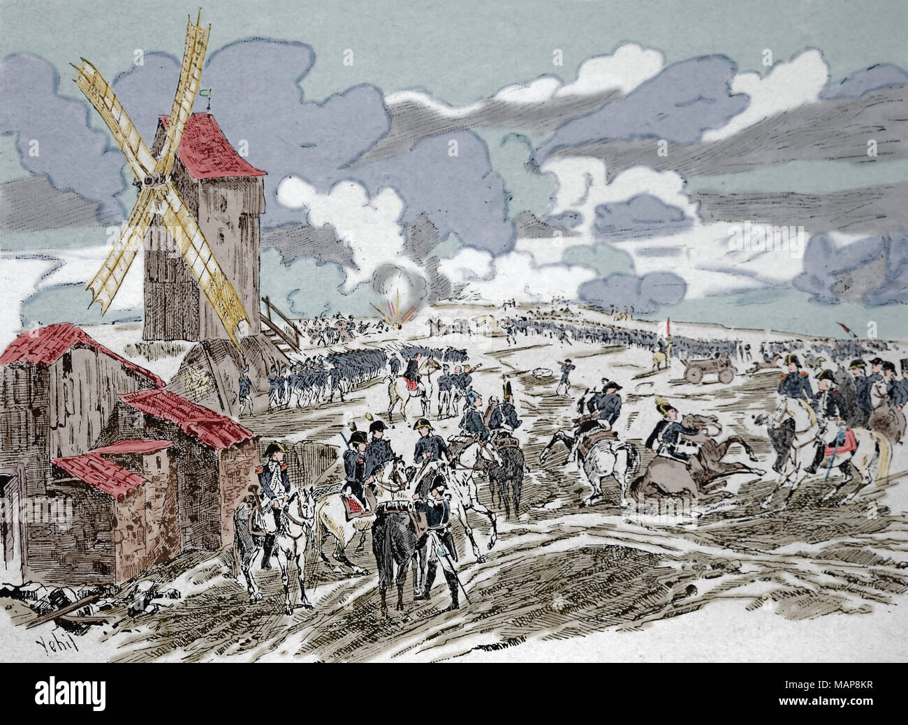 Valmy battle Banque de photographies et d’images à haute résolution - Alamy