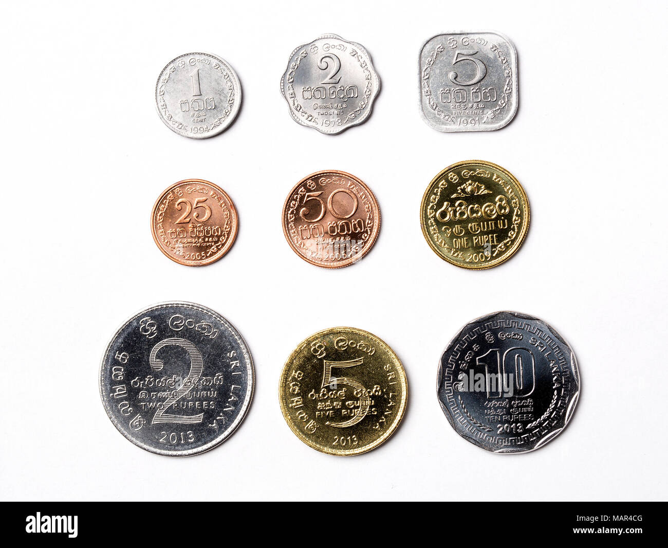 Sri lanka rupees coins Banque de photographies et d’images à haute ...