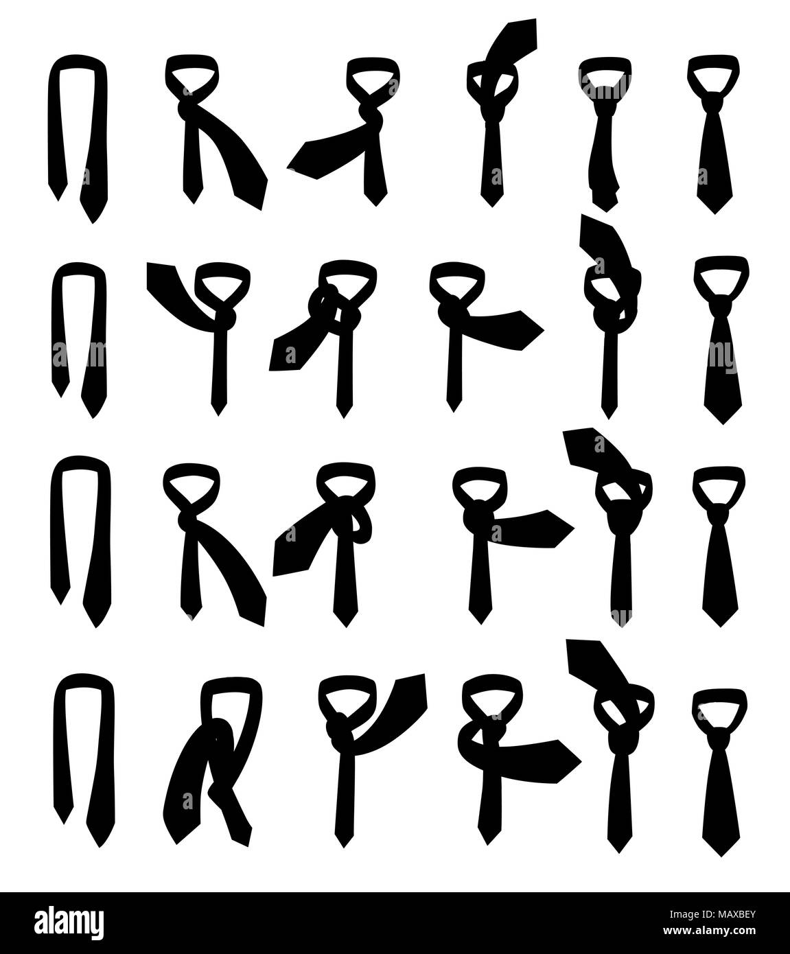 S'habiller pictogramme Banque d'images noir et blanc - Alamy