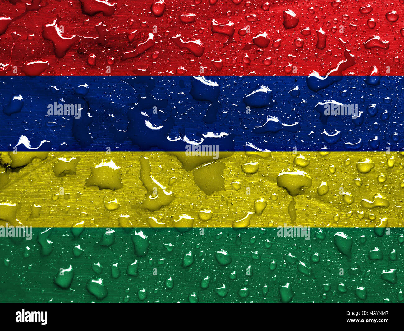 Drapeau de l'ile maurice Banque de photographies et d’images à haute ...