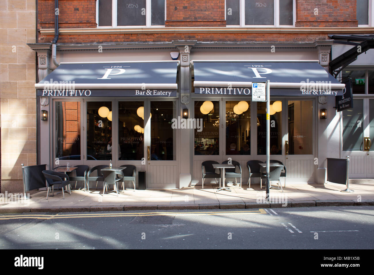 Bar primitivo et restaurant birmingham Banque de photographies et d ...