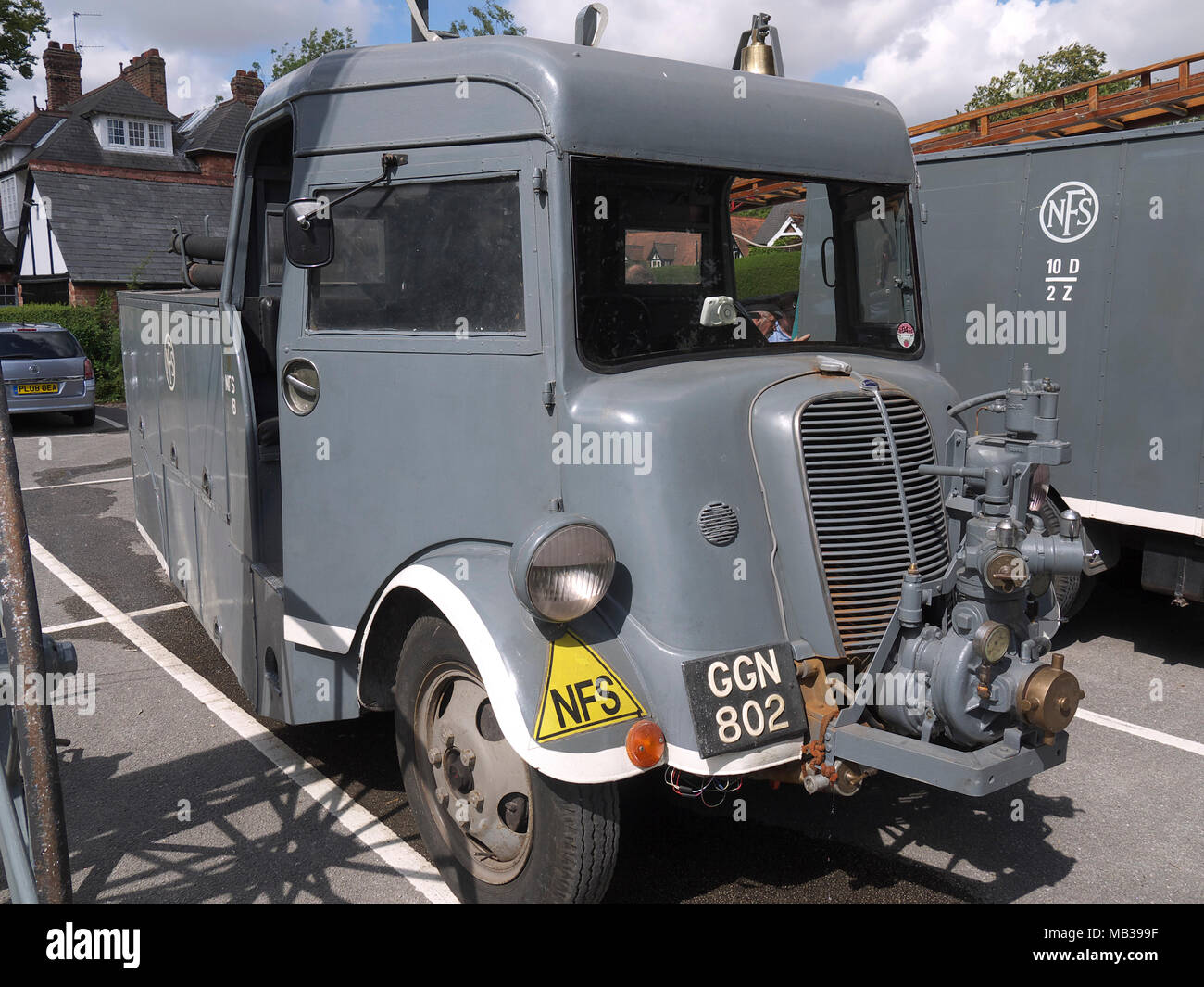 1940 Camion de pompiers, NFS, Lincolnshire Woodhall Spa Photo Stock - Alamy