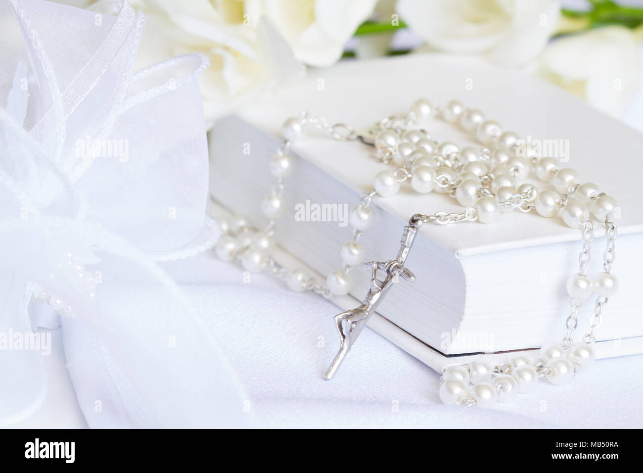 Symbole Religieux De La Première Communion Banque d'image et photos - Alamy
